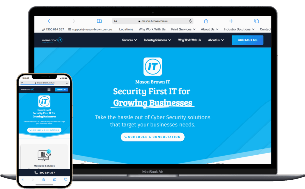 Mason Brown IT | Nifty Websites Australia